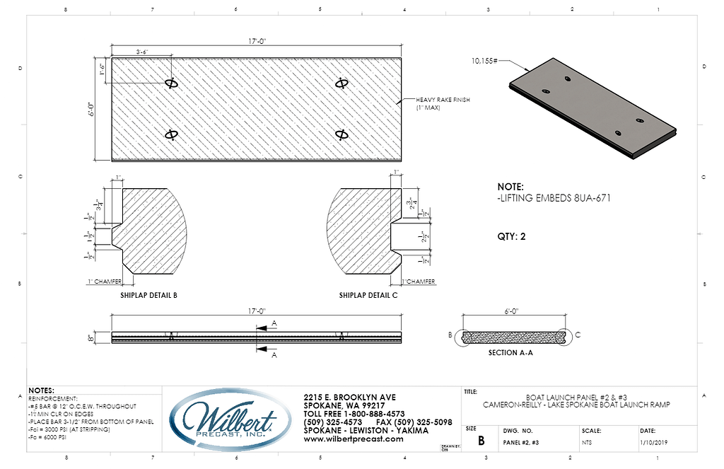 Spokane River - Wilbert Precast Inc.