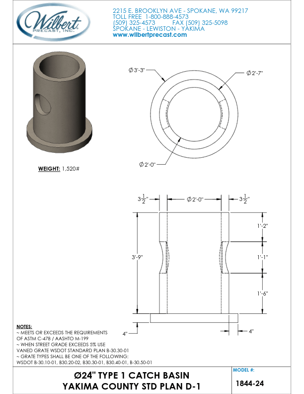 Catch Basins - Wilbert Precast Inc.