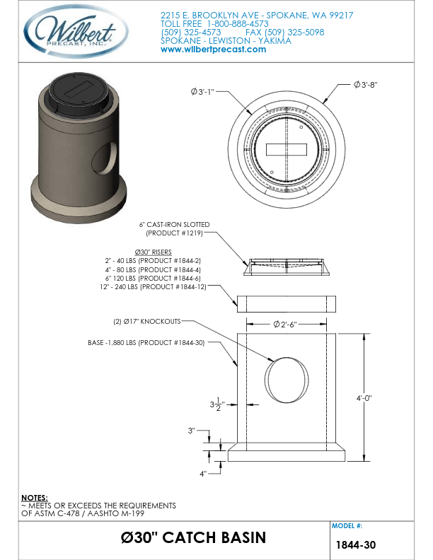Catch Basins - Wilbert Precast Inc.